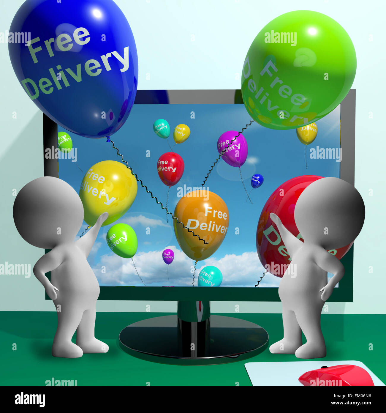 Computer delivery hi-res stock photography and images - Alamy