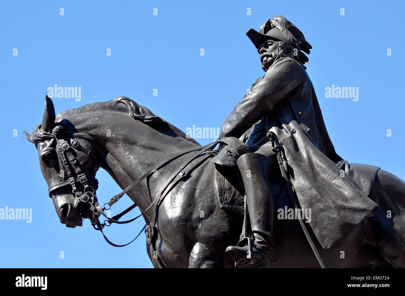 Duke of cambridge statue whitehall hi-res stock photography and images ...