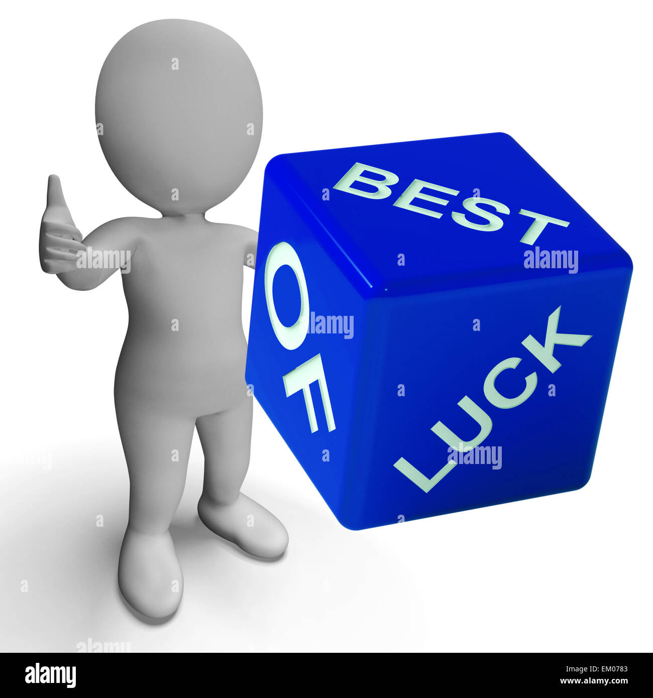 Best Of Luck Dice Represents Gambling And Fortune Stock Photo - Alamy