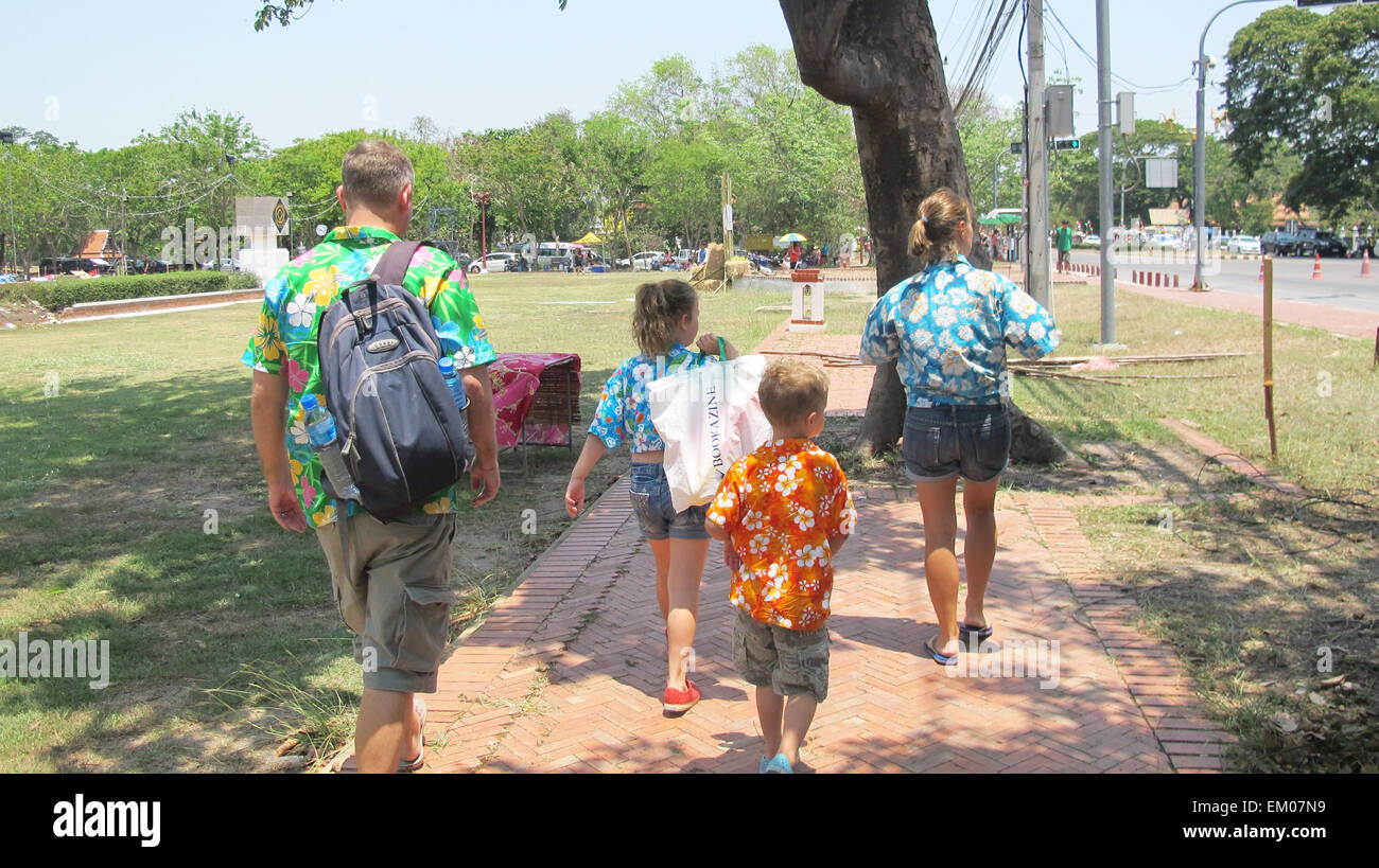 Thai people and traveler foreigner join with Songkran Festival is ...