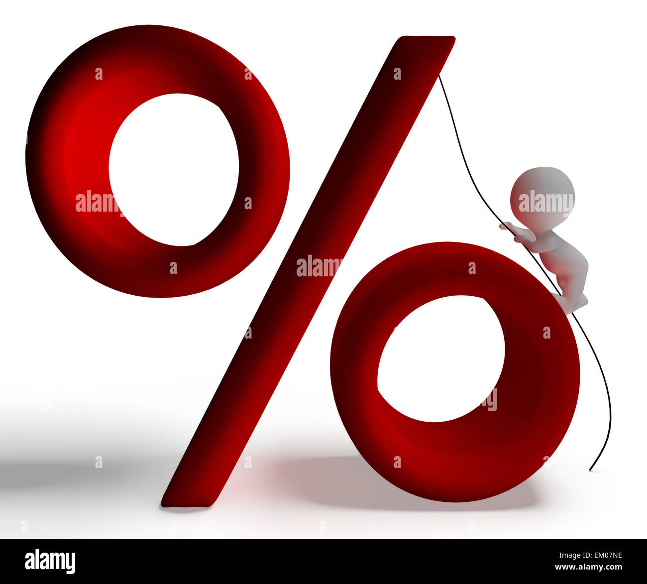 Percent Sign With 3d Man Climbing Shows Percentage Stock Photo Alamy percent-sign-with-3d-man-climbing-shows-percentage-stock-photo-alamy