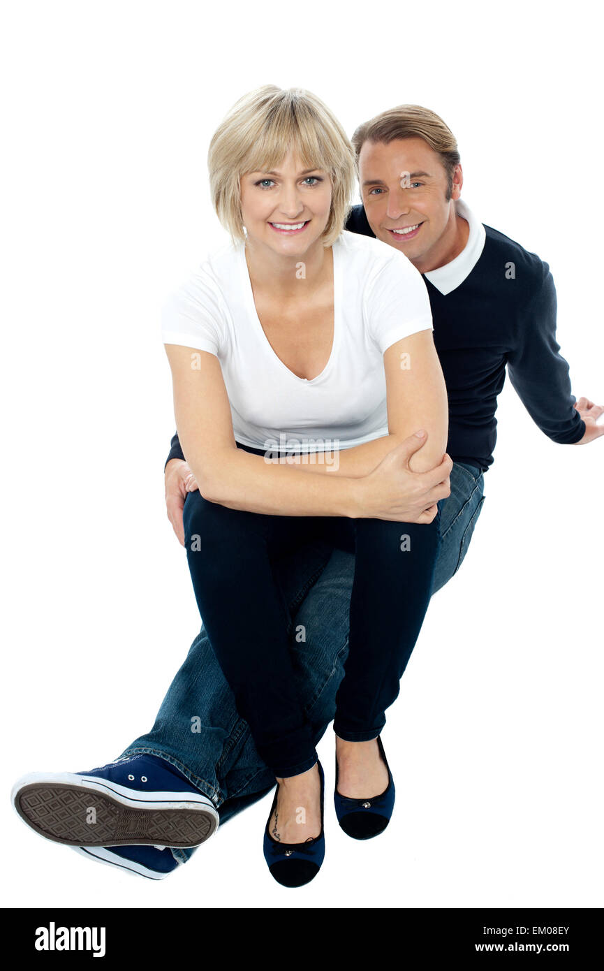 Mans lap Cut Out Stock Images & Pictures - Alamy