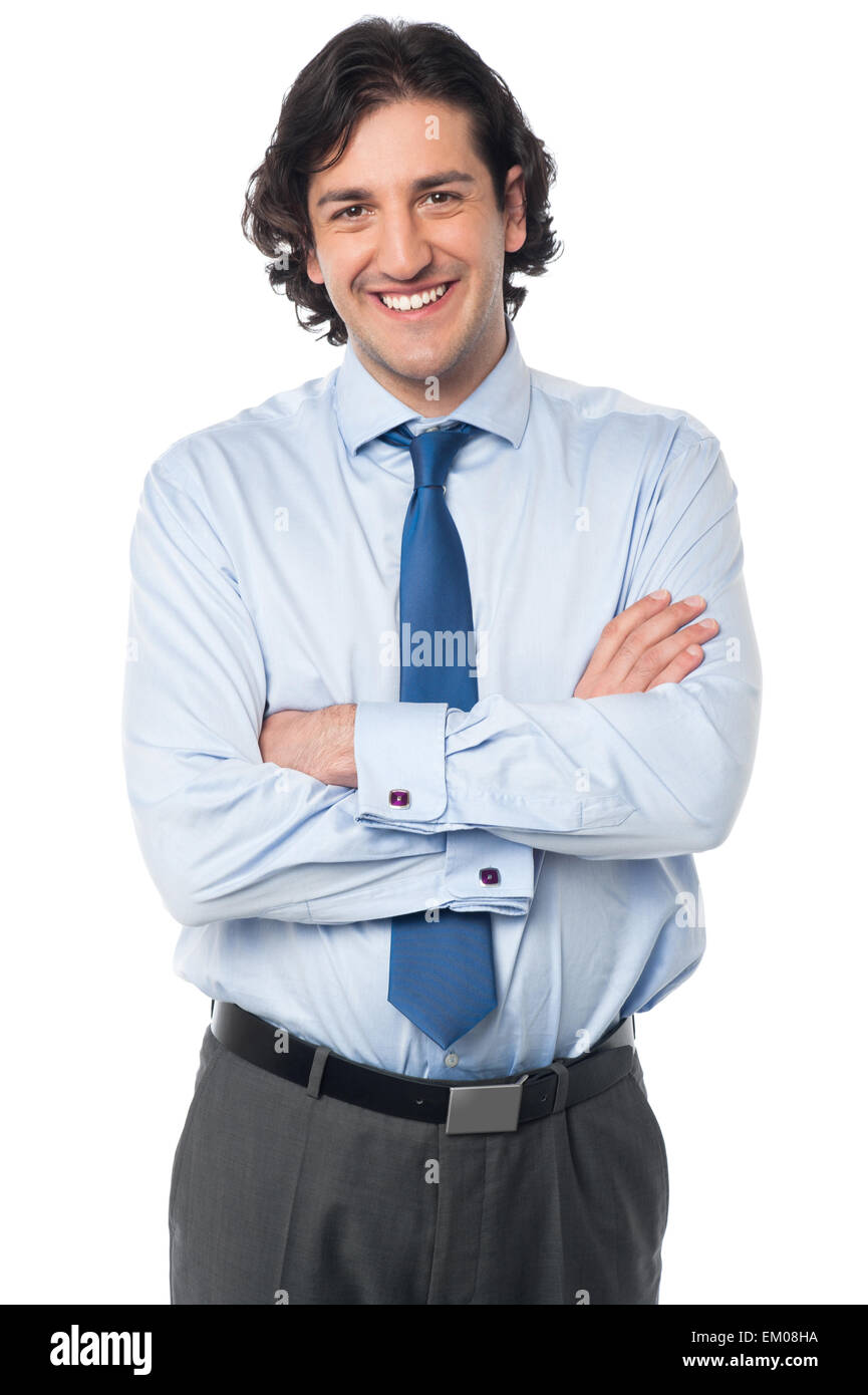 Business portrait handsome curly hi-res stock photography and images ...