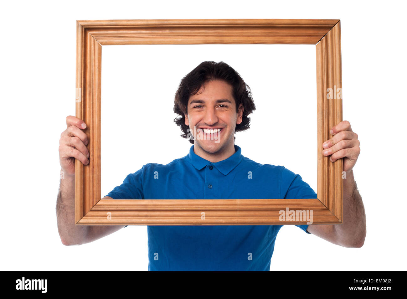 Picture frame standing hi-res stock photography and images - Alamy