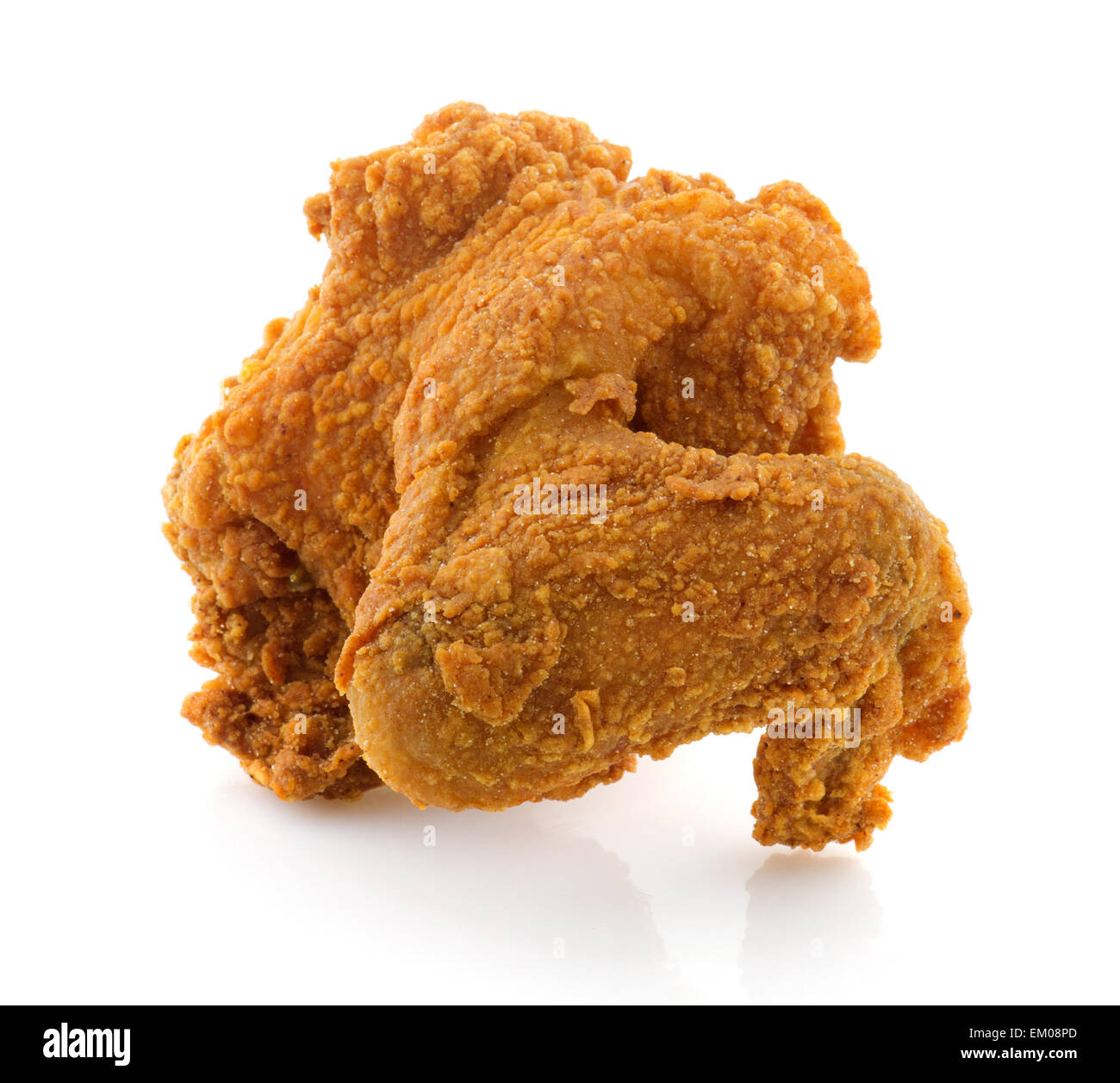 Fried chicken wing Stock Photo - Alamy