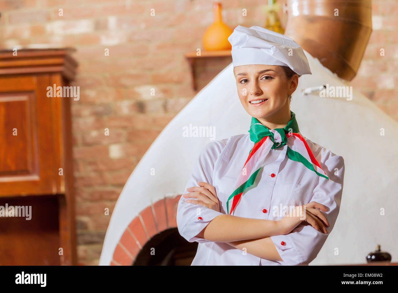 Young woman cook Stock Photo - Alamy