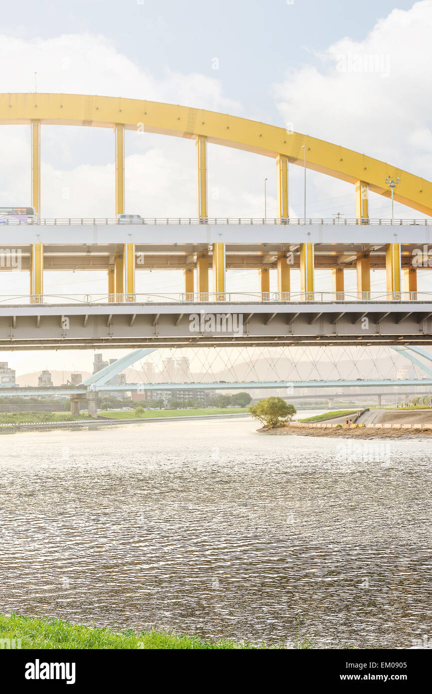 river and bridge Stock Photo - Alamy