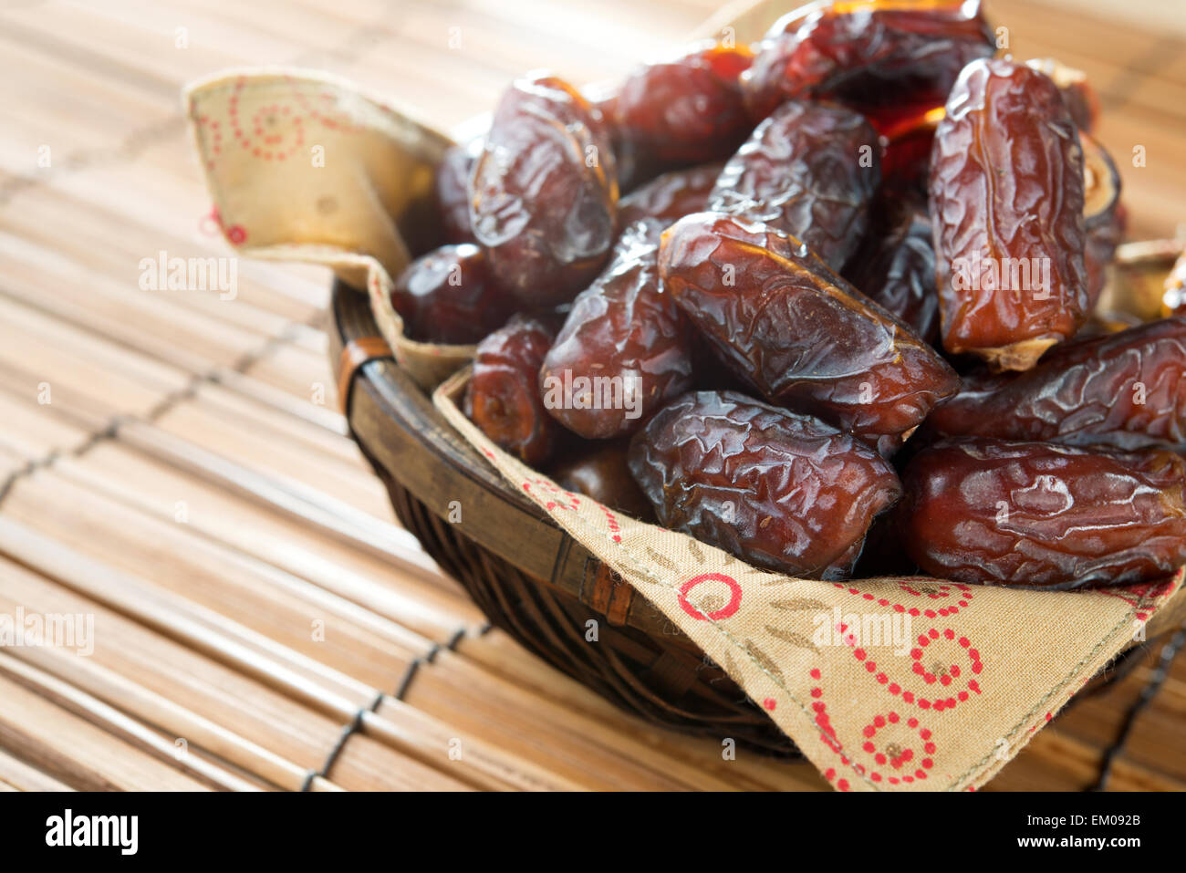 Dried date palm fruits Stock Photo - Alamy