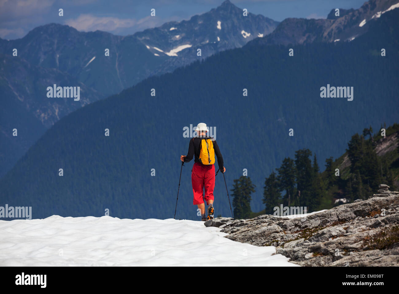 Hike in Baker Area Stock Photo - Alamy