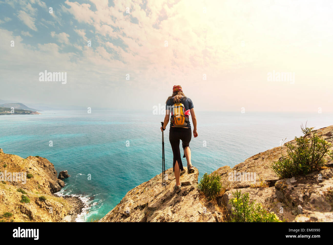 Hike in Crimea Stock Photo - Alamy