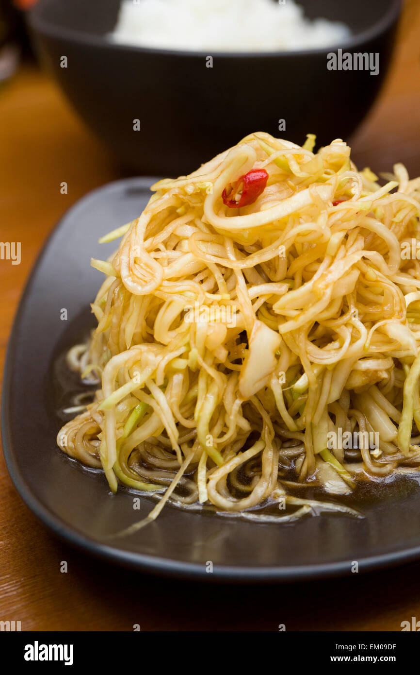 Chinese cuisine shredded radish Stock Photo - Alamy