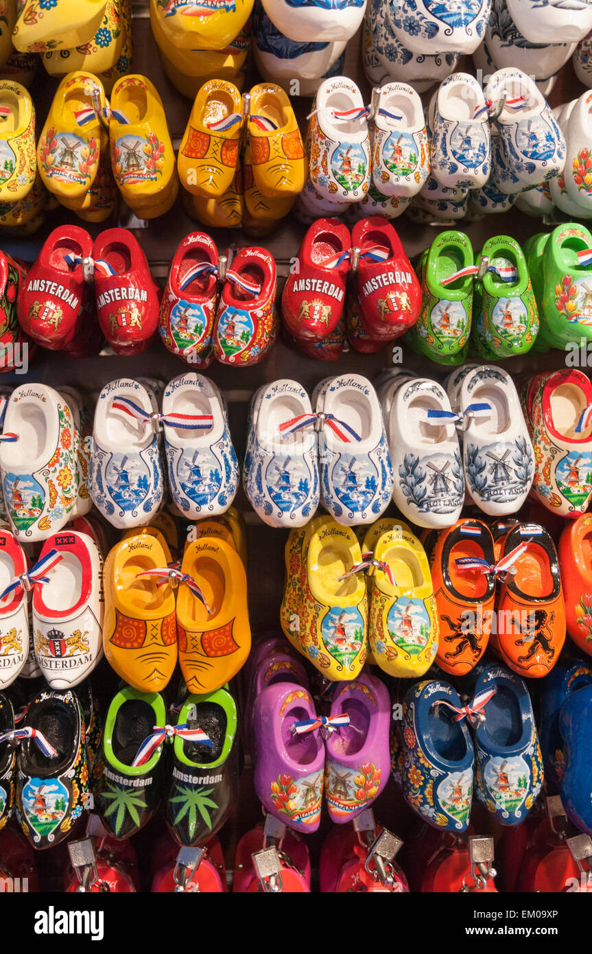 Dutch clogs Amsterdam Holland Stock Photo - Alamy
