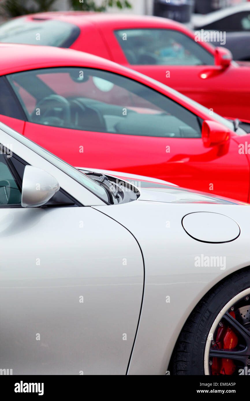 Sports car side view modern hi-res stock photography and images - Alamy