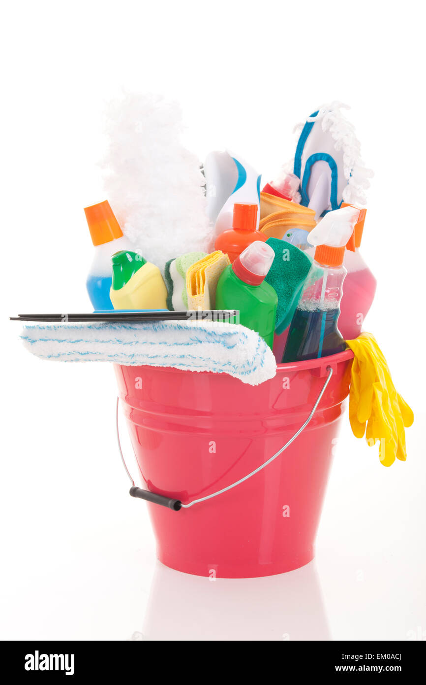 Bucket cleaning supplies hi-res stock photography and images - Alamy