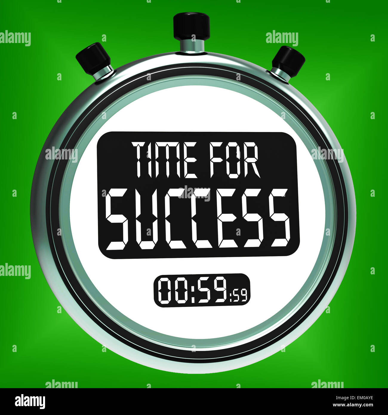 Time For Success Message Means Victory And Winning Stock Photo - Alamy