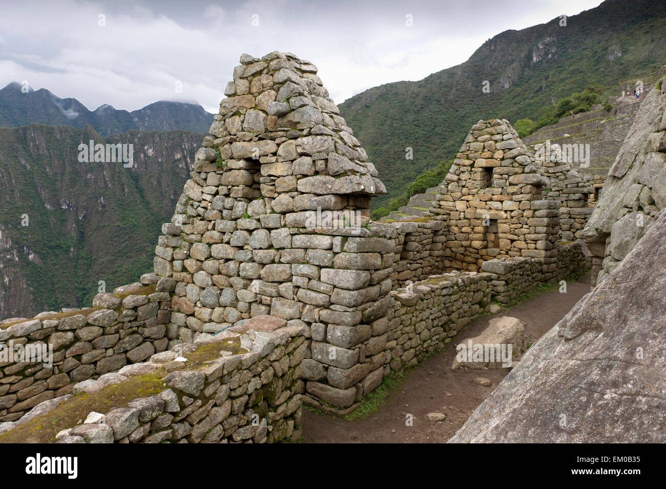 The Historic Inca Site Machu Picchu; Peru Stock Photo - Alamy