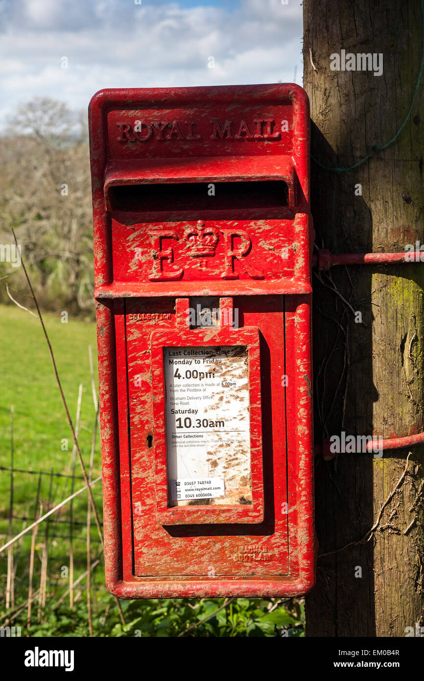 last collection,rural post offices,mail,postal service Stock Photo - Alamy
