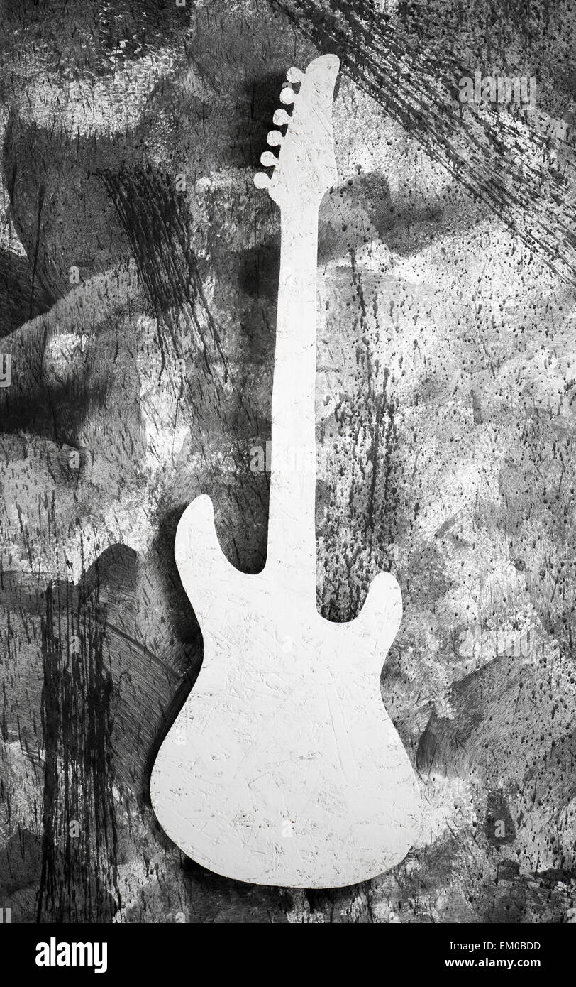 White guitar hi-res stock photography and images - Alamy