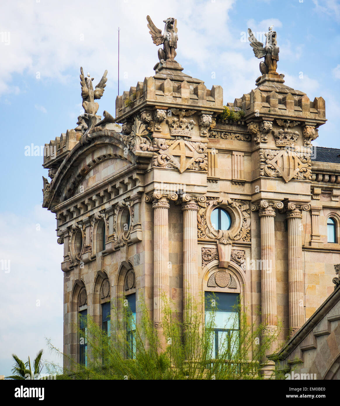 Maritime Station building Stock Photo - Alamy
