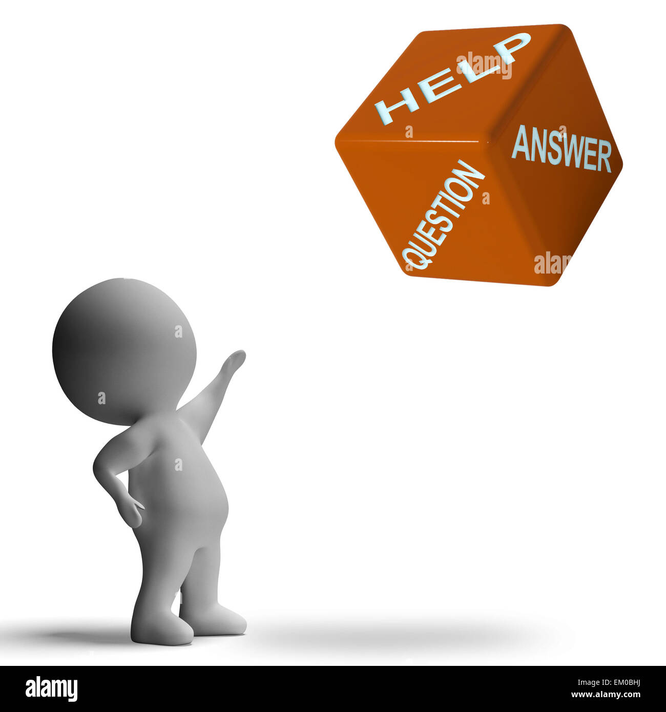 Answer showing information knowledge hi-res stock photography and ...