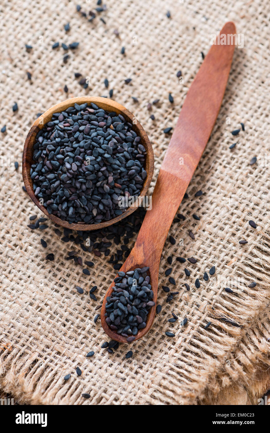 Sesam black hi-res stock photography and images - Alamy