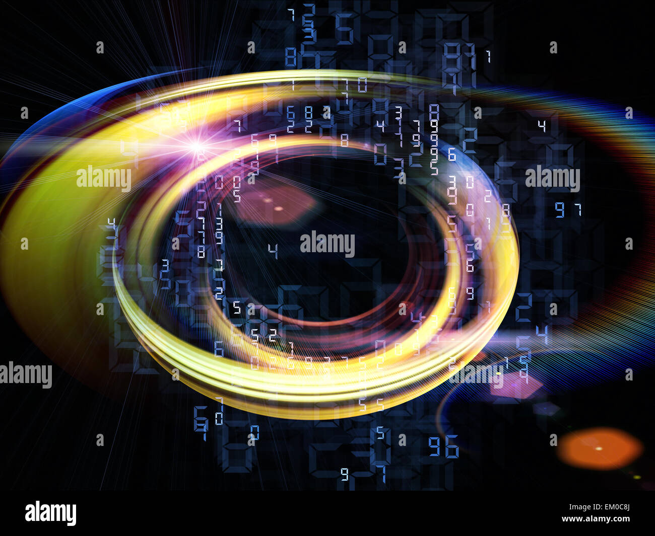 Digital Life of Technology Stock Photo - Alamy