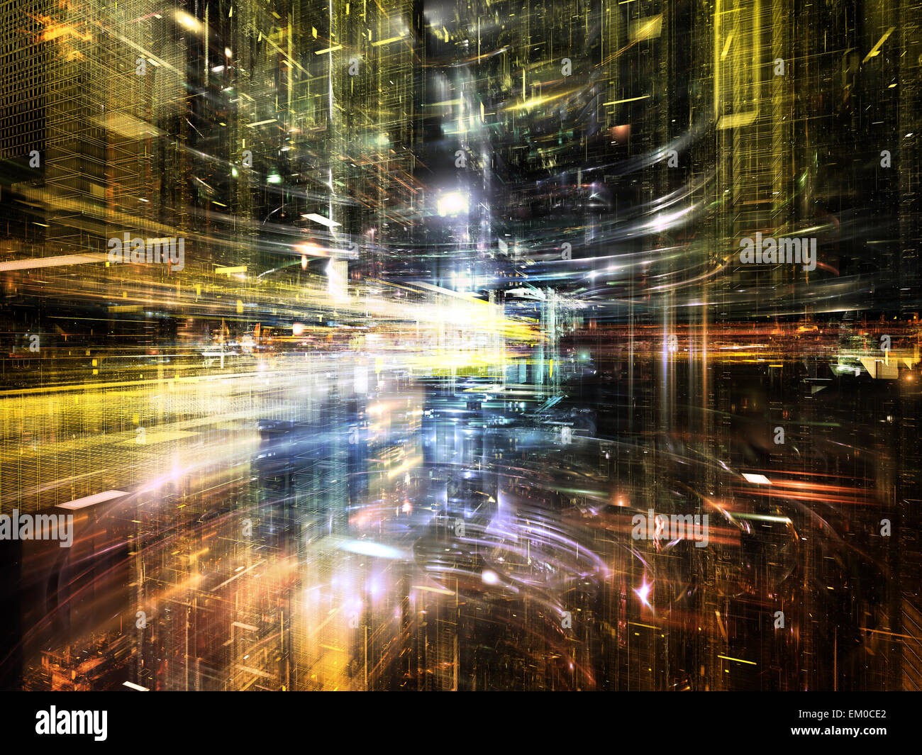The Living Fractal World Stock Photo - Alamy