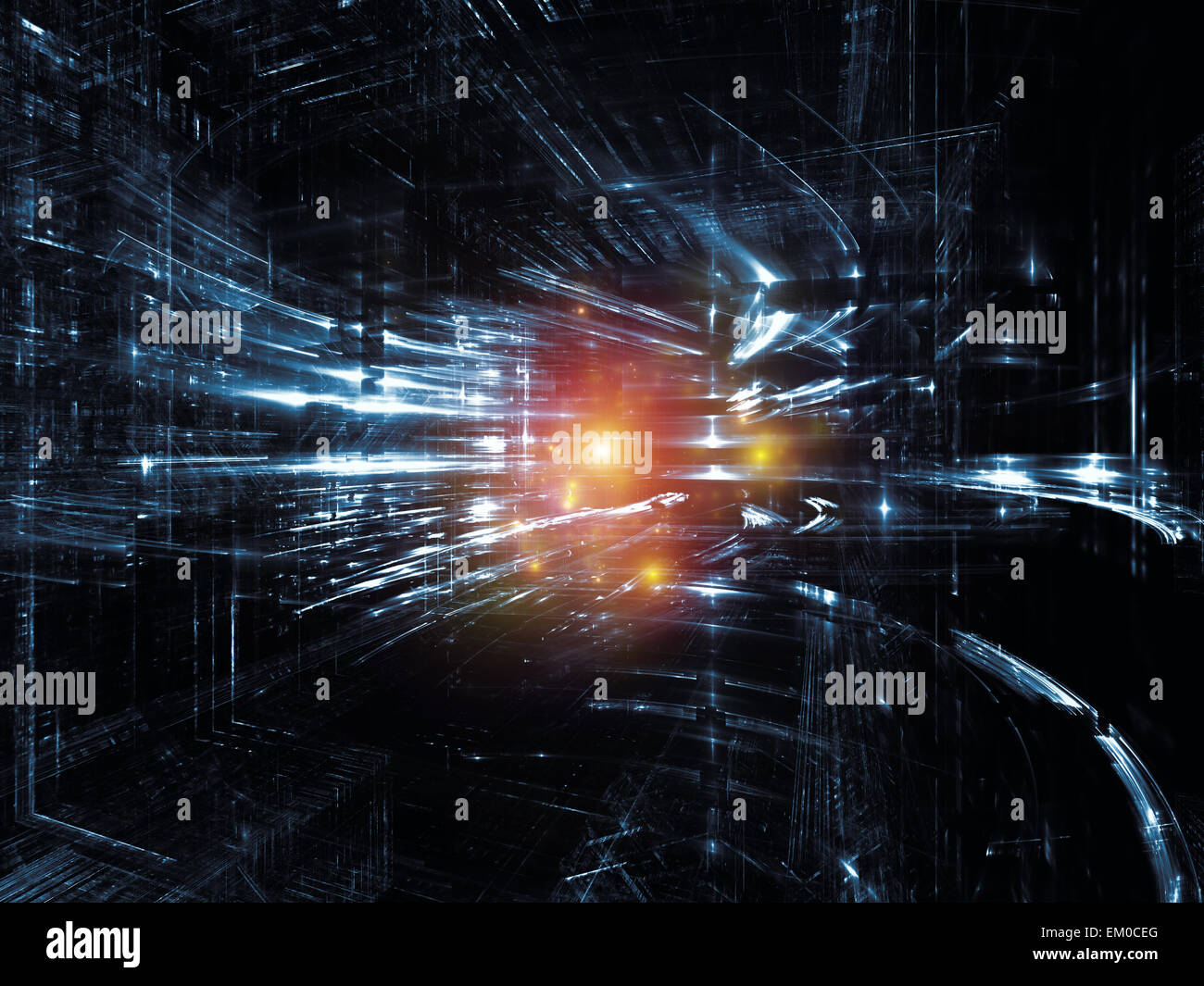 The Living Fractal World Stock Photo - Alamy