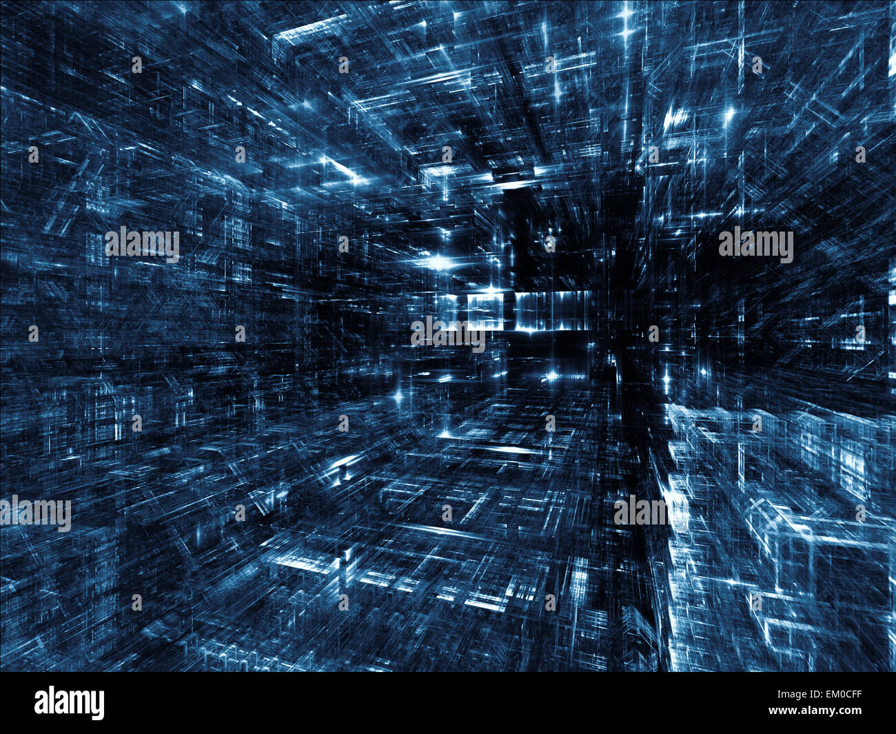 Stream of Fractal Dimensions Stock Photo - Alamy