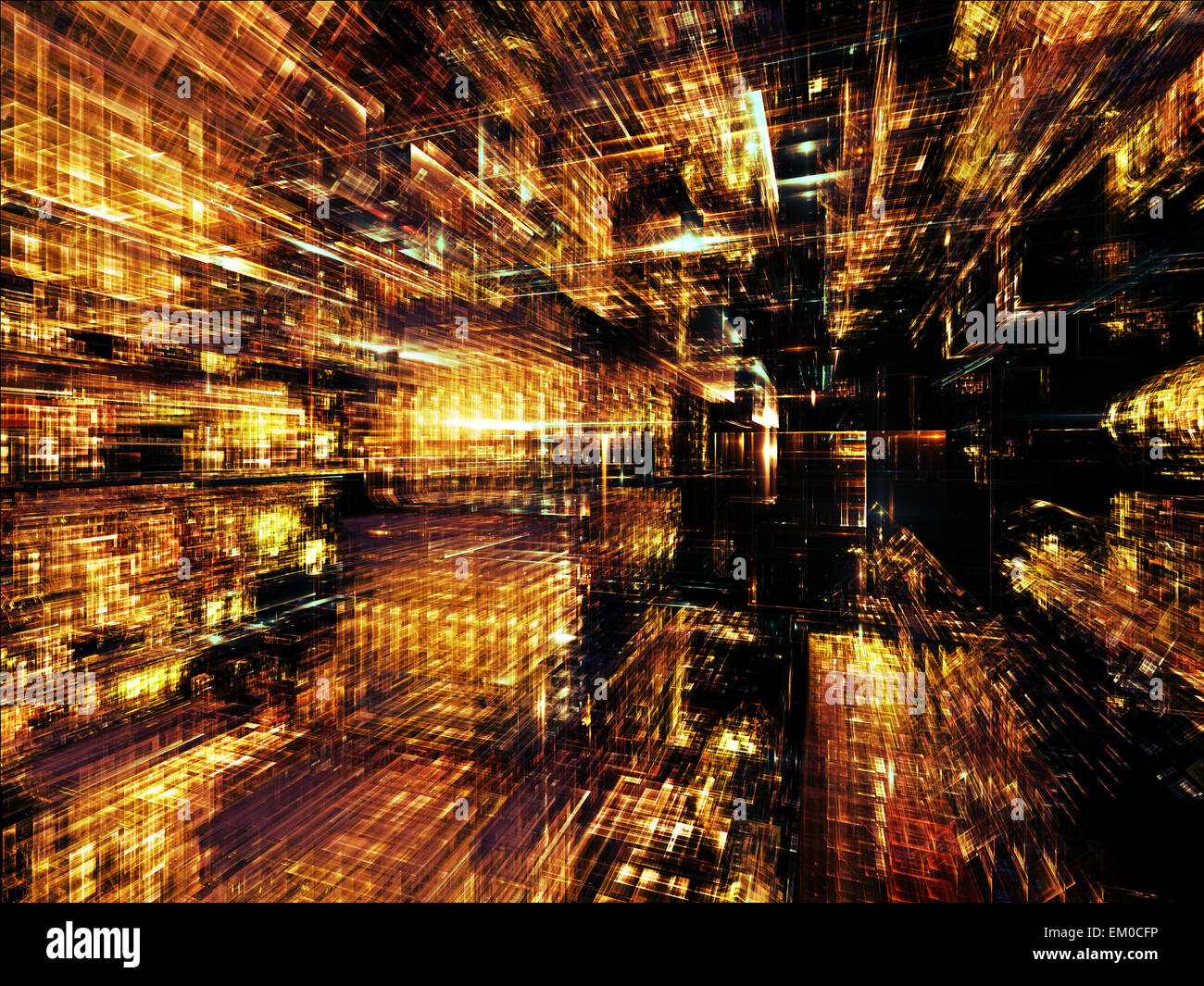 Fractal World Technologies Stock Photo - Alamy
