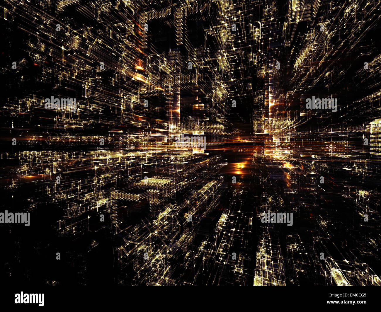 Way of Fractal World Stock Photo - Alamy