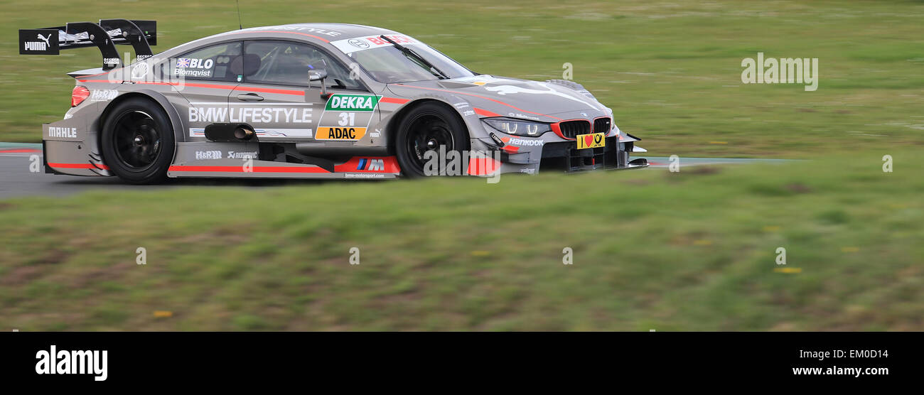 Oscherleben, Germany. 13th Apr, 2015. Swedish-British racing car driver ...