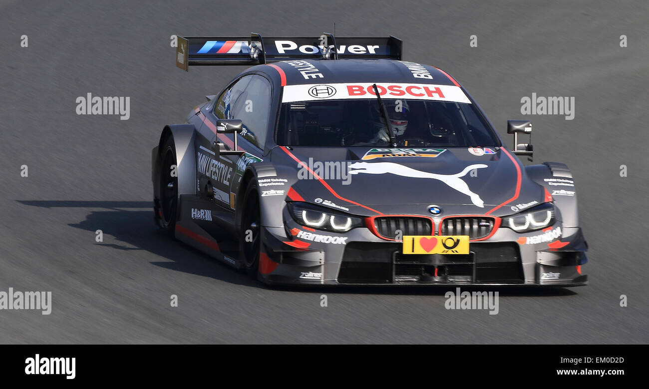 Oscherleben, Germany. 14th Apr, 2015. Swedish-British racing car driver ...