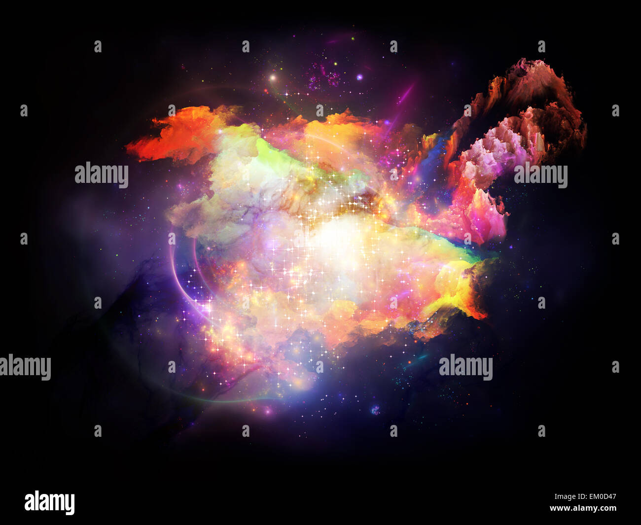 Petals of Design Nebulae Stock Photo - Alamy