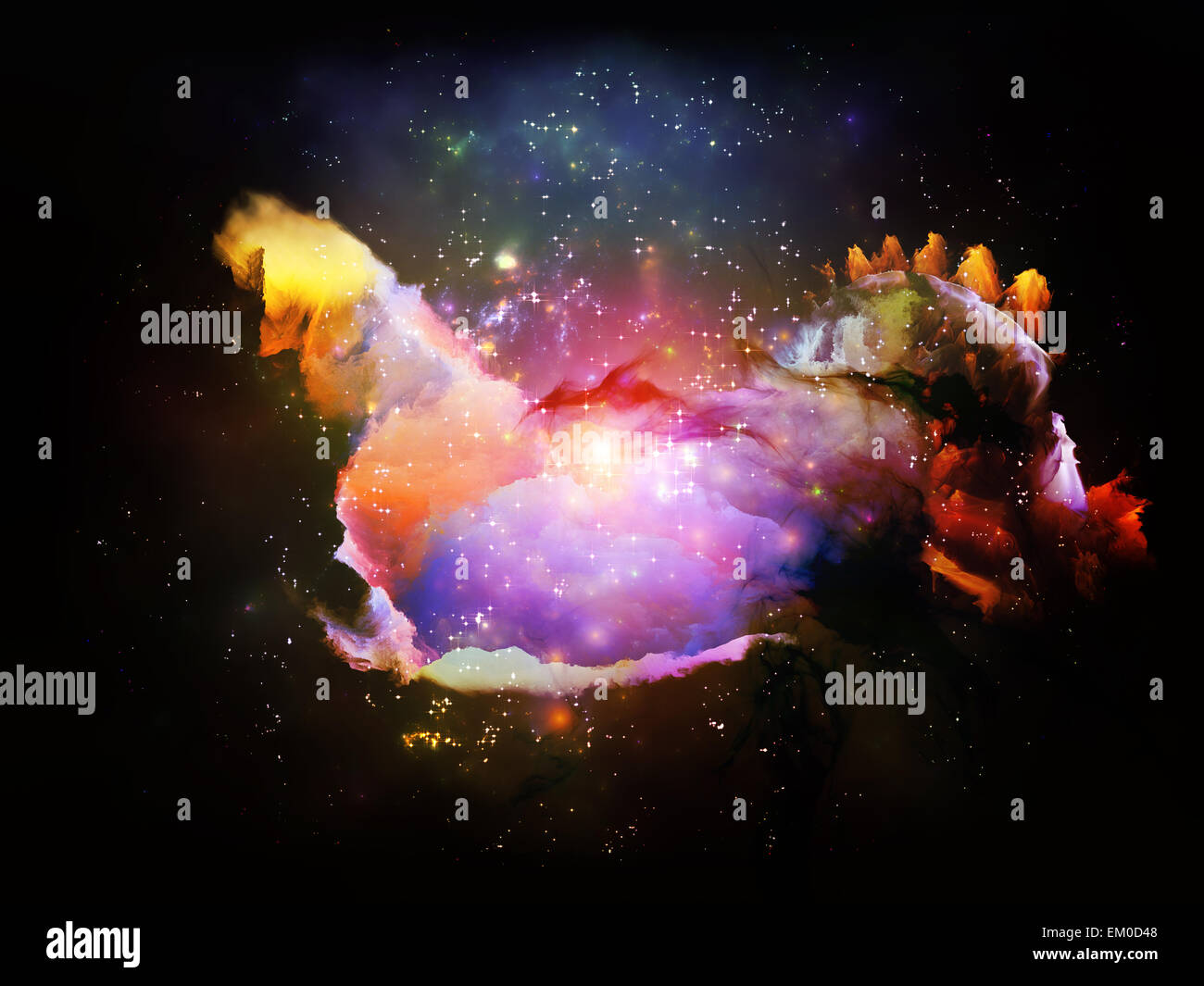 Advance of Design Nebulae Stock Photo - Alamy