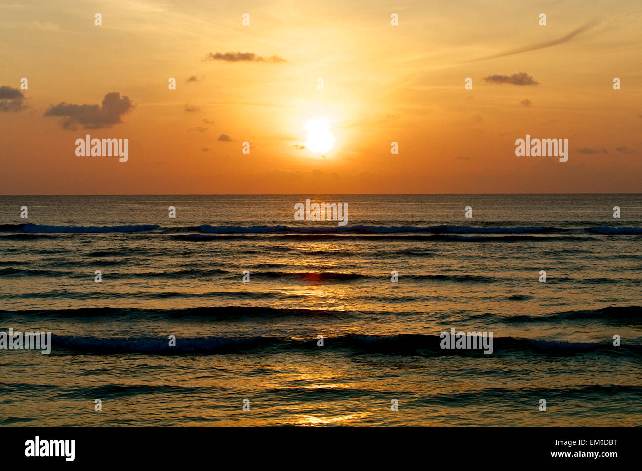 Indian ocean beach sunset hi-res stock photography and images - Alamy