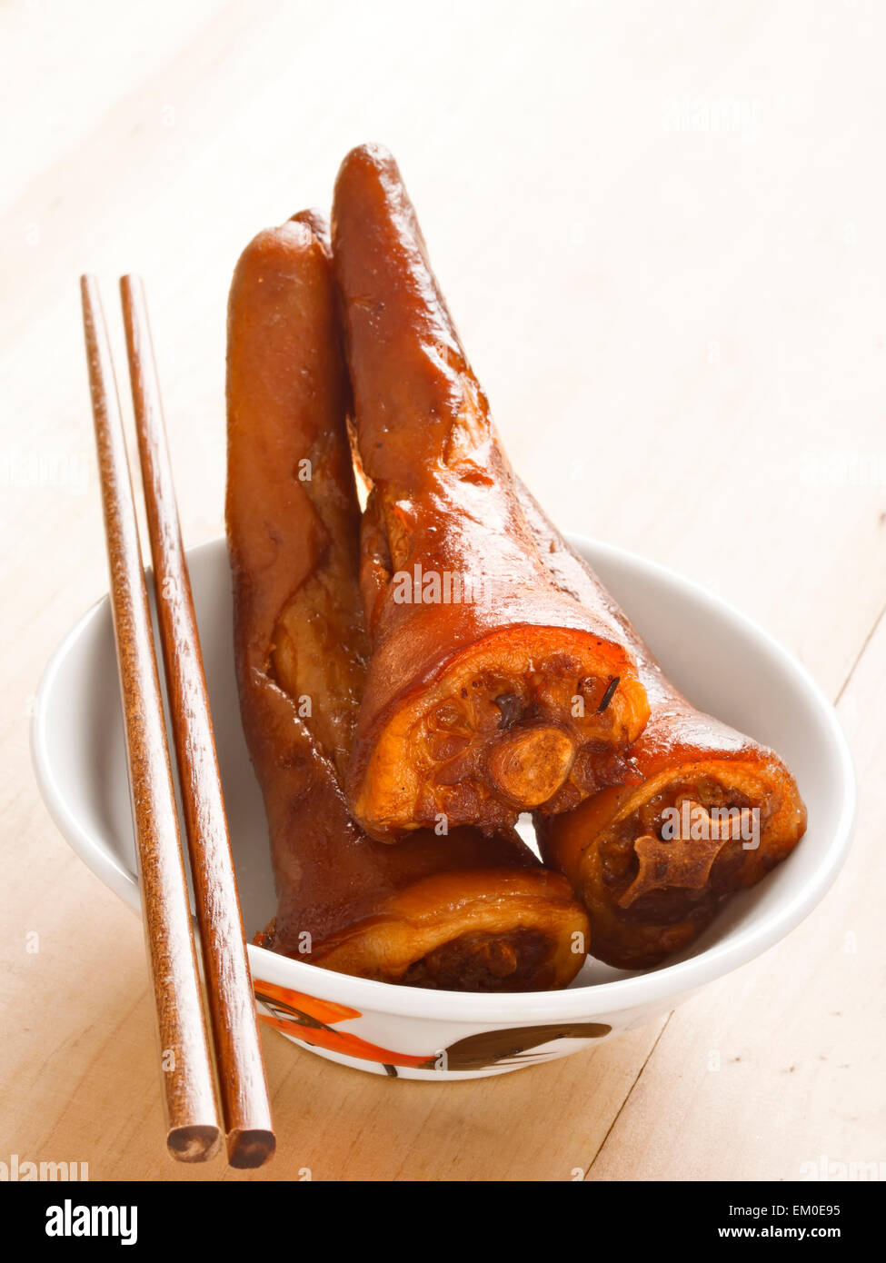 braised pork tail Stock Photo - Alamy