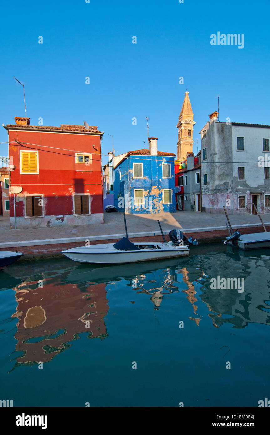 Italy Venice Burano island Stock Photo - Alamy