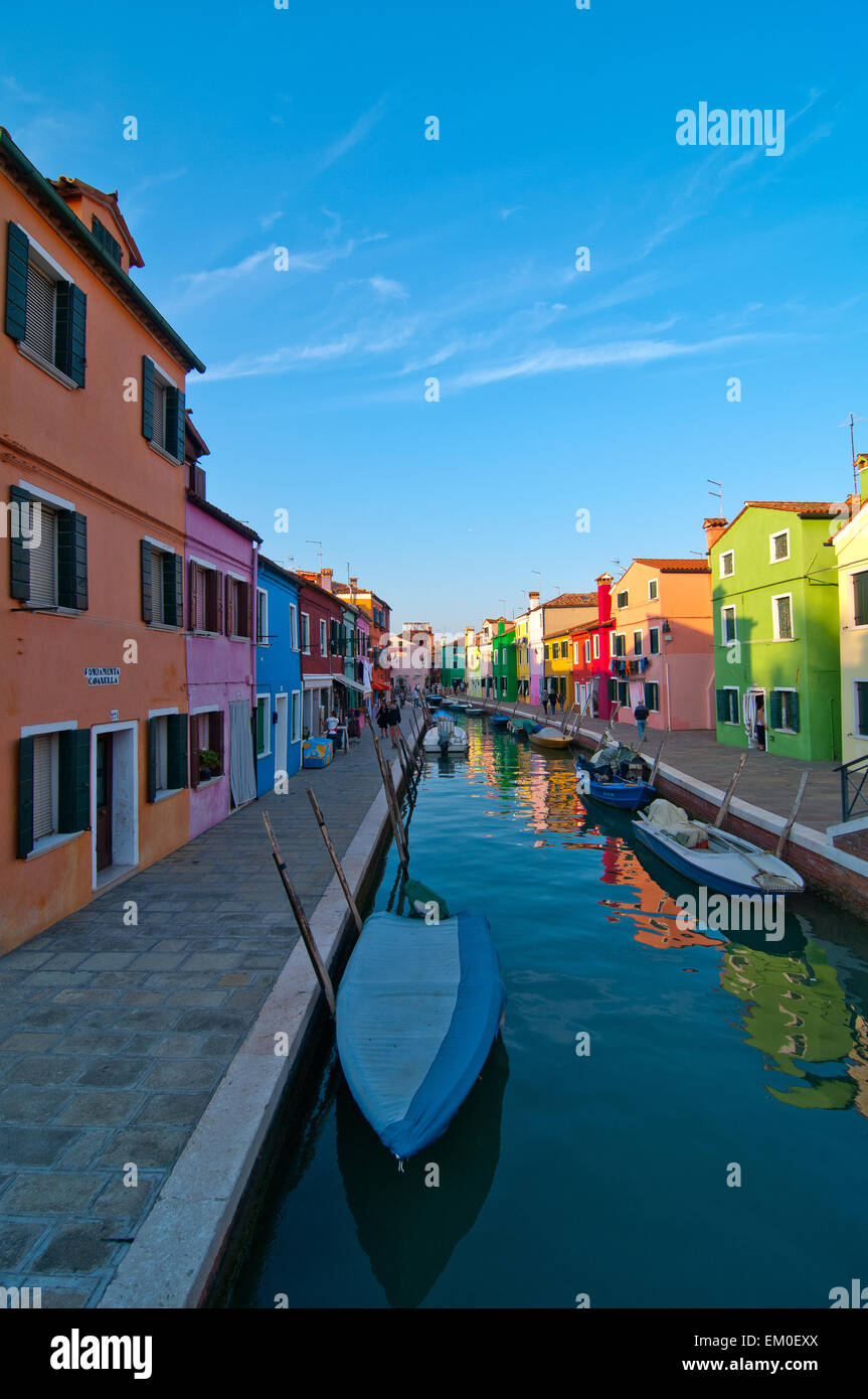 Italy Venice Burano island Stock Photo - Alamy