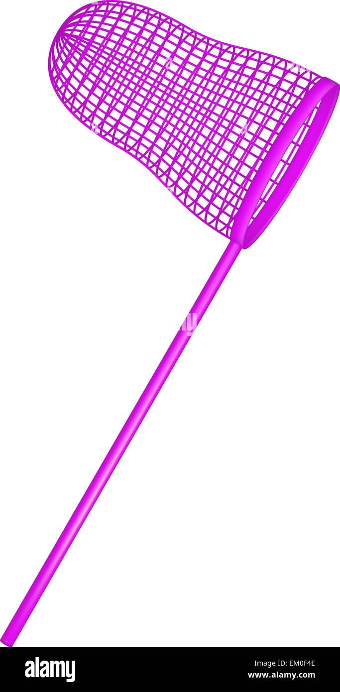 Pink fishing net Stock Vector Images - Alamy