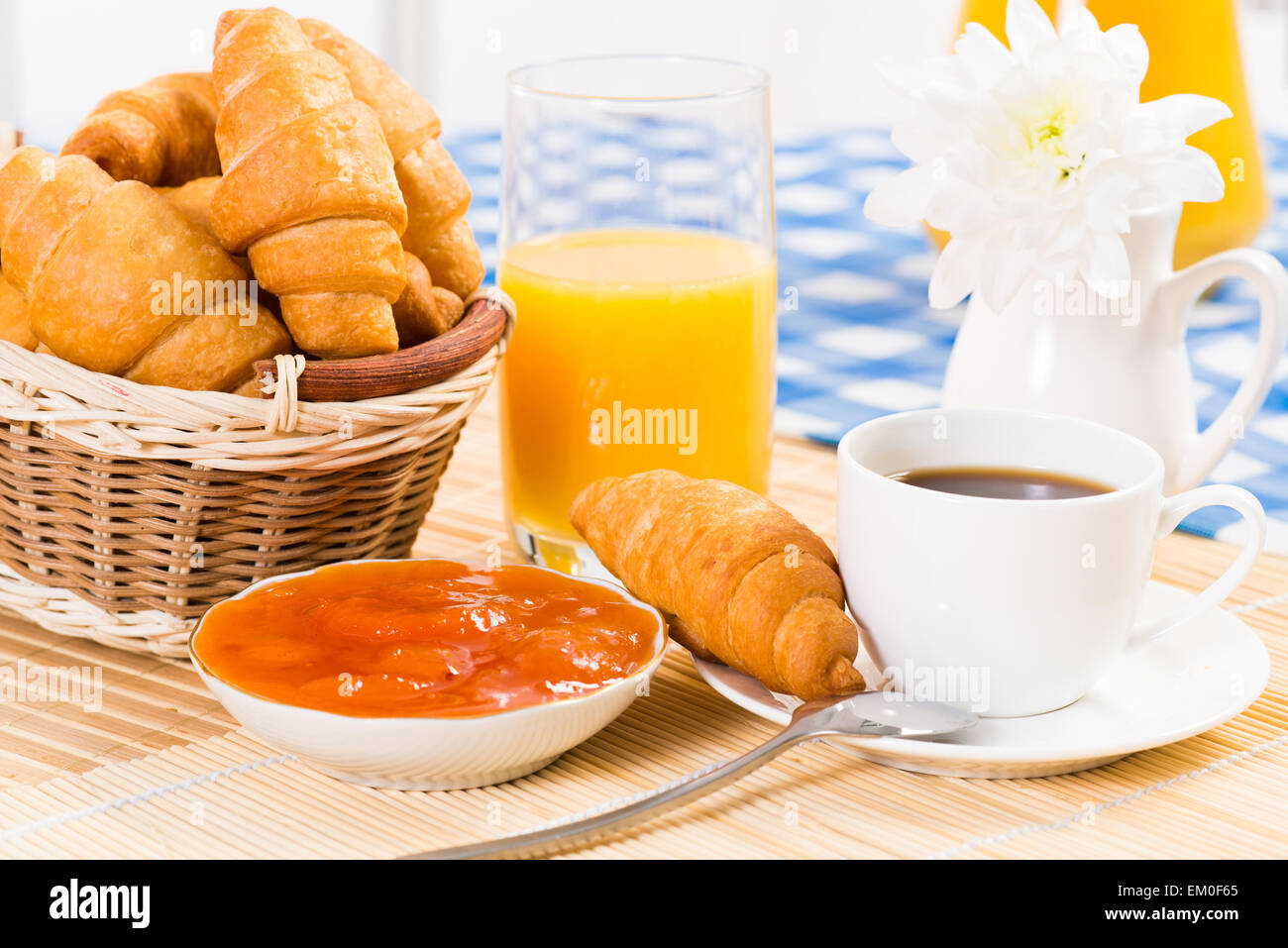 Early breakfast strawberries hi-res stock photography and images - Alamy