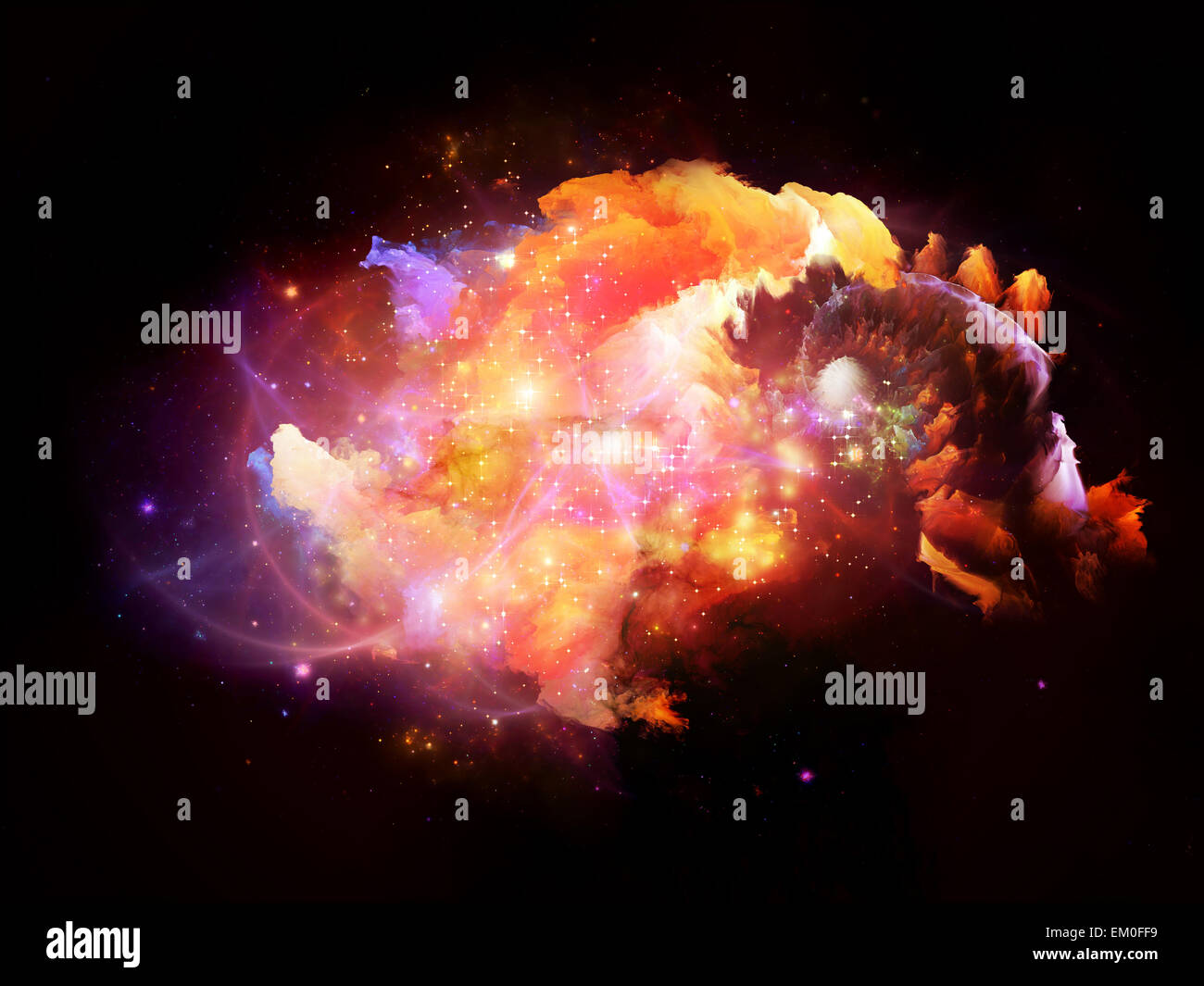 Advance of Design Nebulae Stock Photo - Alamy