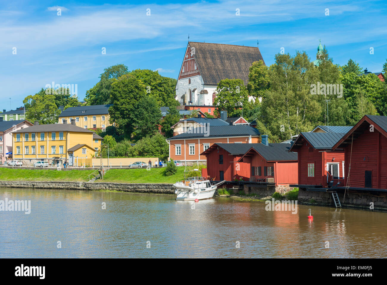 Finland uusimaa porvoo borga wooden hi-res stock photography and images ...