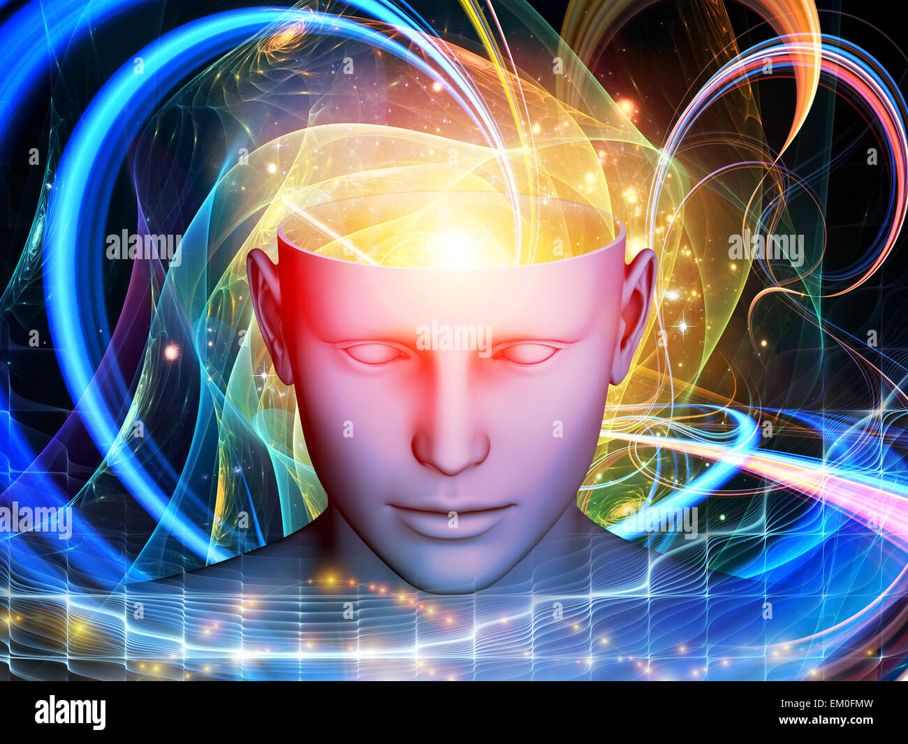 Lights of the Mind Stock Photo - Alamy Lights of the Mind Stock Photo - Alamy