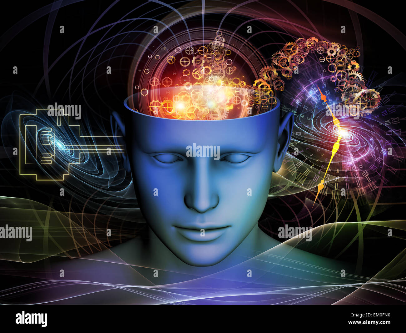 Elements of the Mind Stock Photo - Alamy