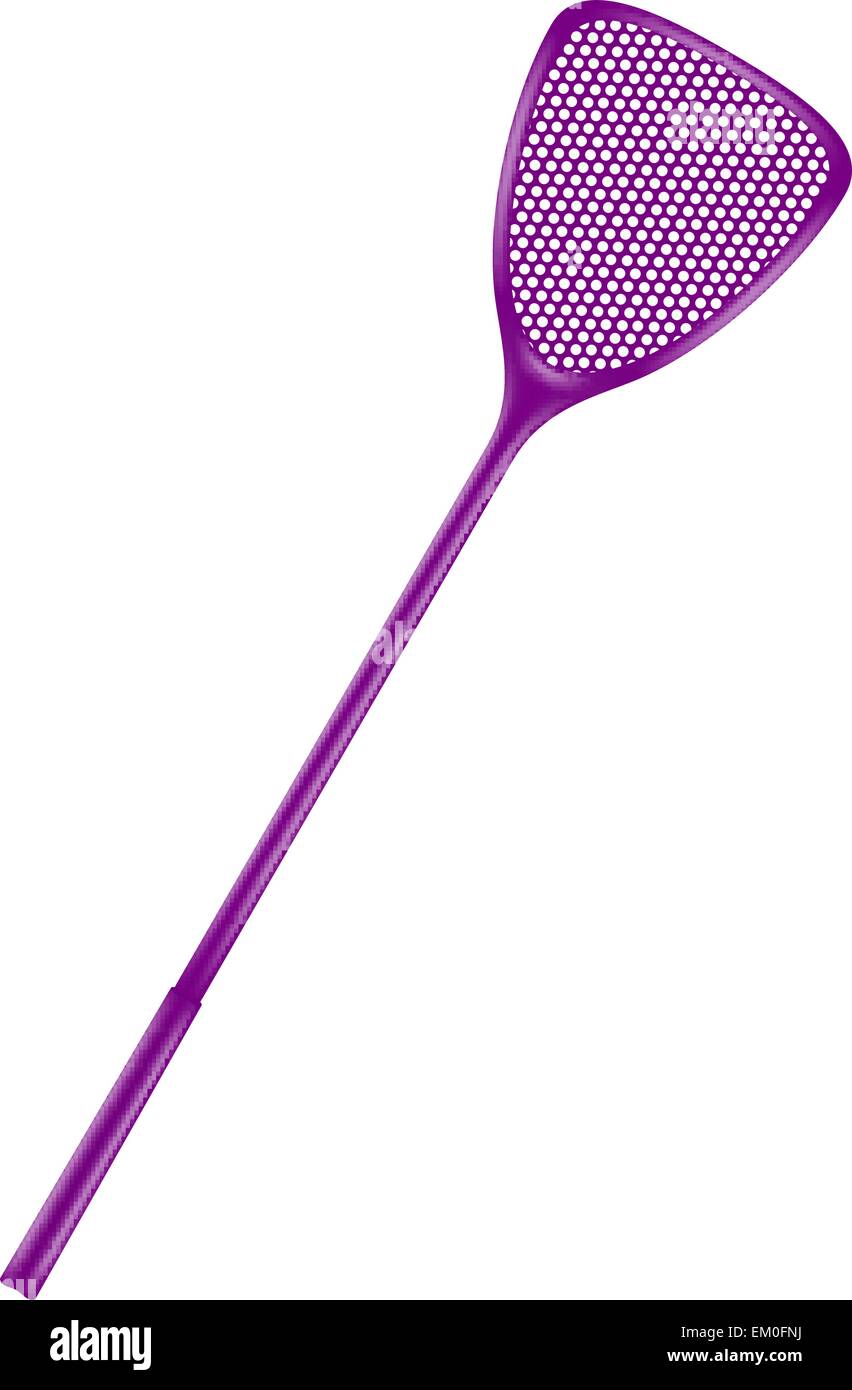 Flyswatter in purple design Stock Vector Image & Art - Alamy