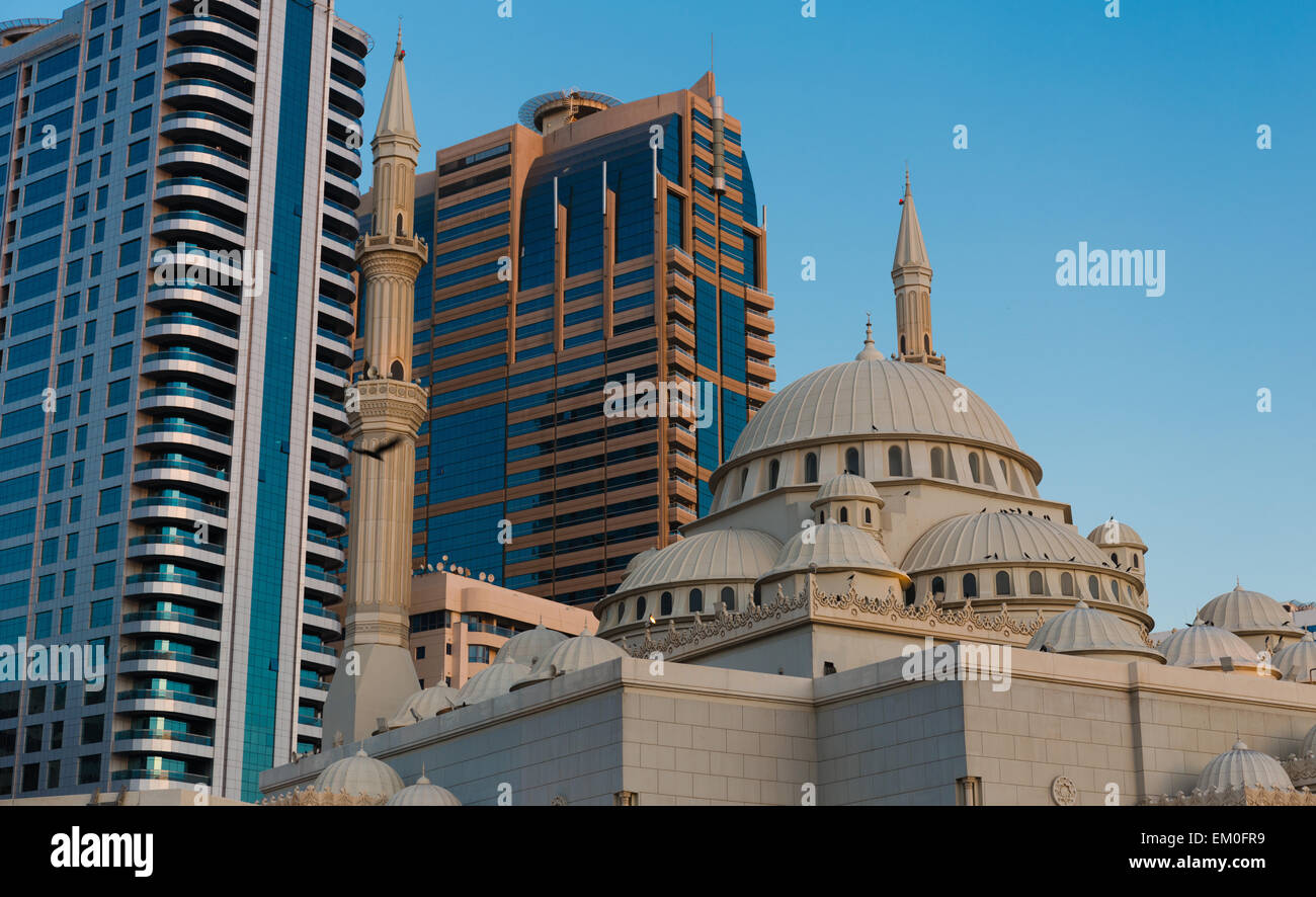 SHARJAH, UAE - NOVEMBER 6: Sharjah - general view, on November 6, 2013 ...