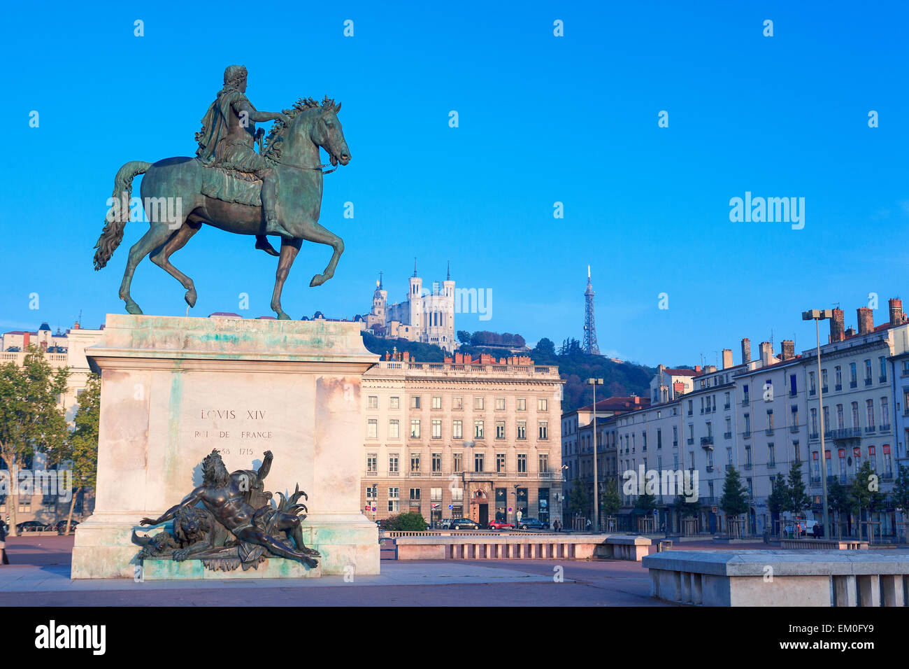 Statue fourviere basilica on hi-res stock photography and images - Alamy