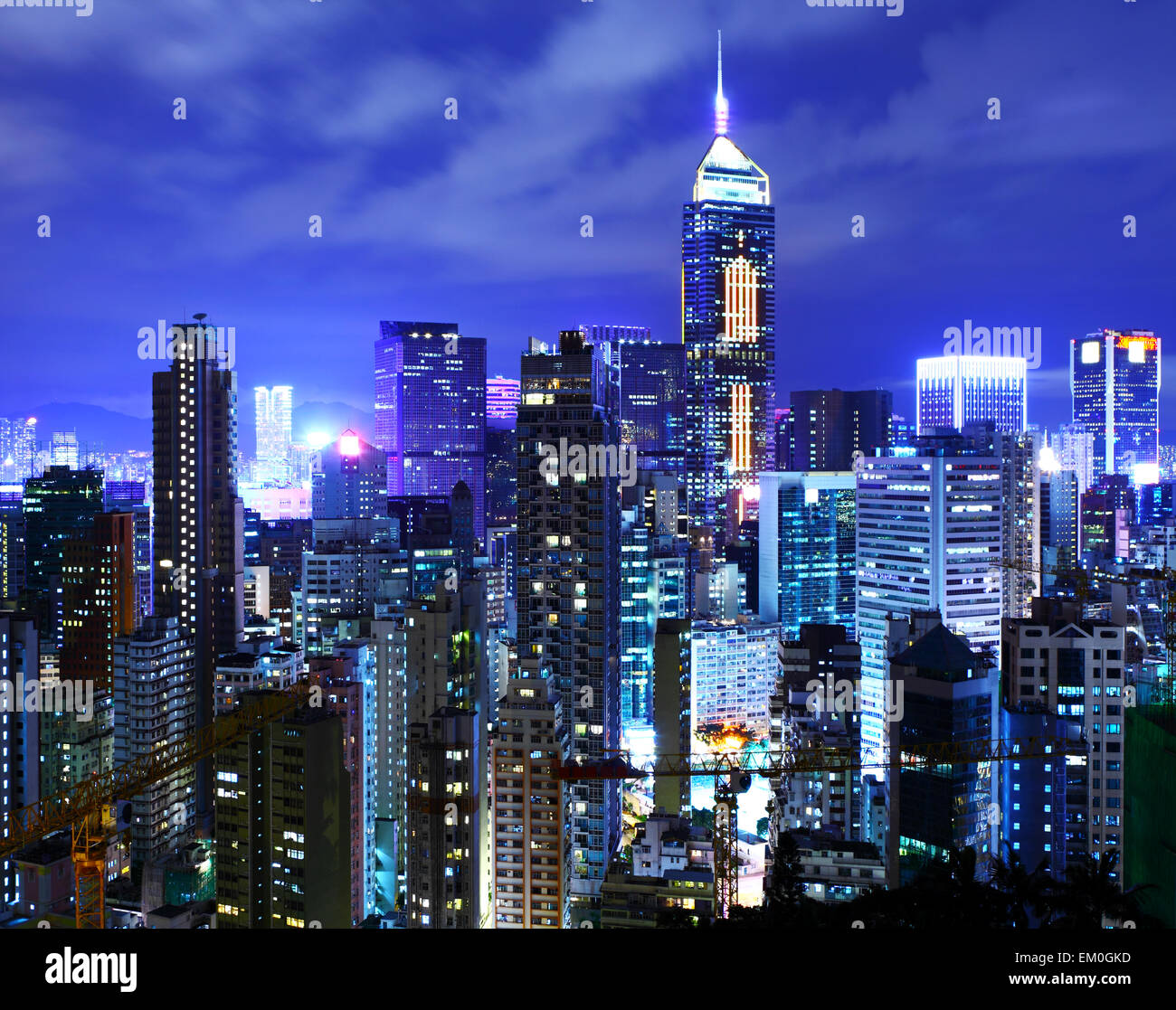 Architecture at night Stock Photo - Alamy