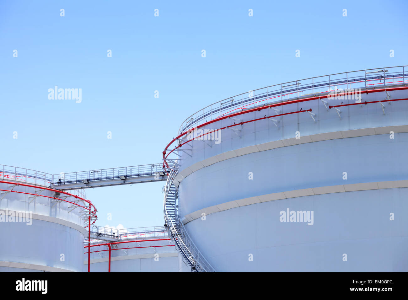 White fuel tanks hi-res stock photography and images - Alamy